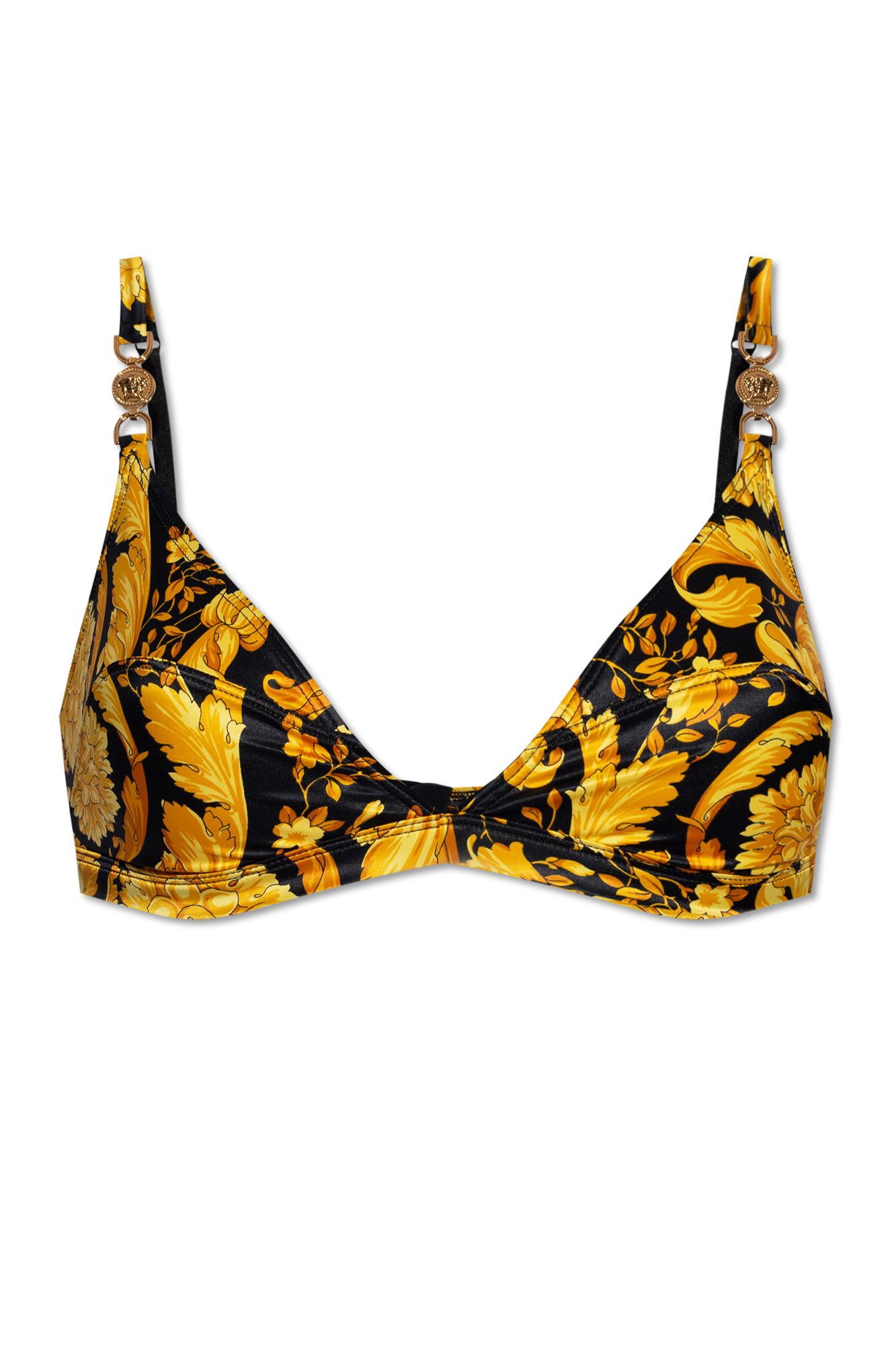 Yellow Bra with Barocco pattern Versace - Vitkac GB